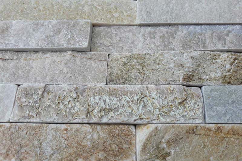 Naturstein Riemchen, Verblender braun - beige S-0507A Natursteingroßhandel